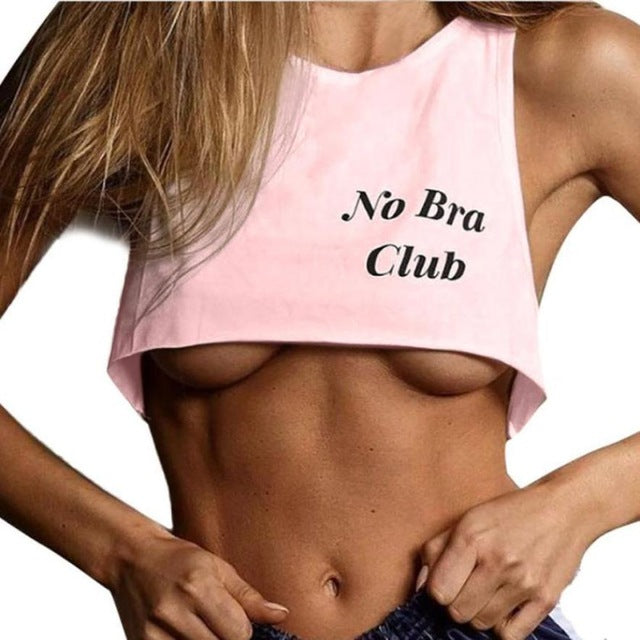 No Bra Club Tank Tops, No Bra Club Short Tank Tops – NO BRA CLUB